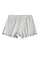 Solid Ruffles Shorts